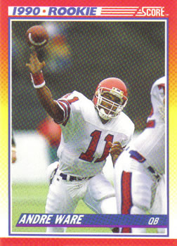 1990 Score #292 ROO / RC Andre Ware Value null | Collectibles.com