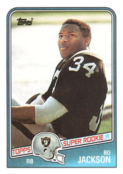 Bo Jackson Trading Cards Values Rookies Hot Deals Cardbase