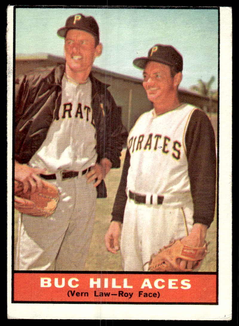 1961 Topps #250 Buc Hill Aces-Law / Face CPC Value null | Collectibles.com