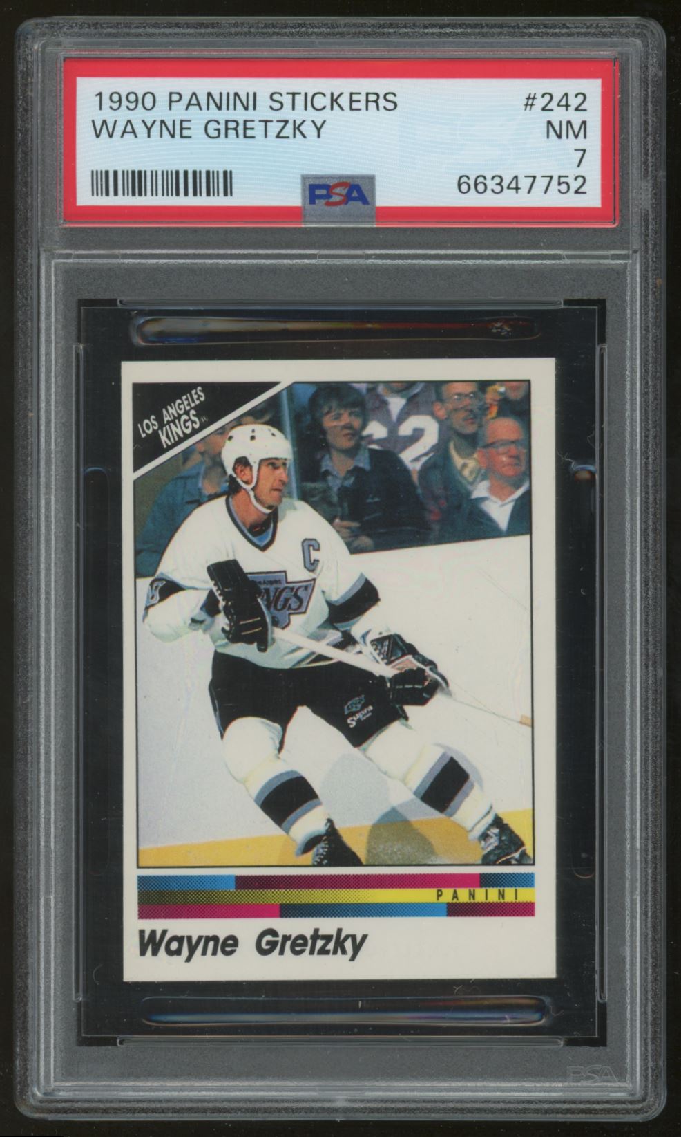 1990 Panini Stickers #242 Wayne Gretzky Value Hockey | Collectibles.com