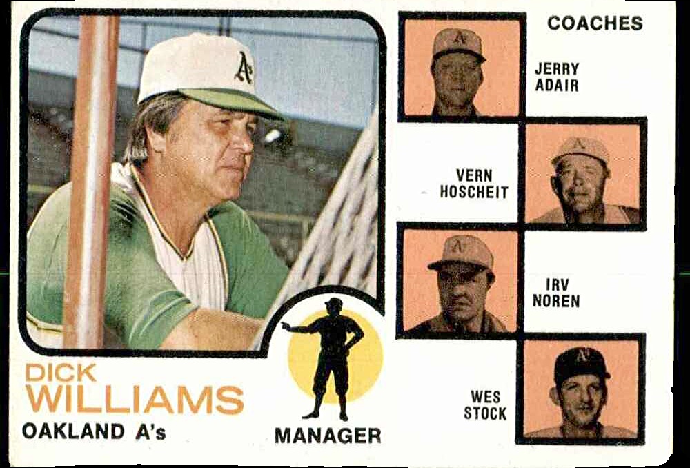 1973 Topps #179 A's Field Leaders Value Baseball | Collectibles.com