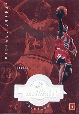 1998 SPx Finite Spectrum #201 Michael Jordan Value Basketball ...