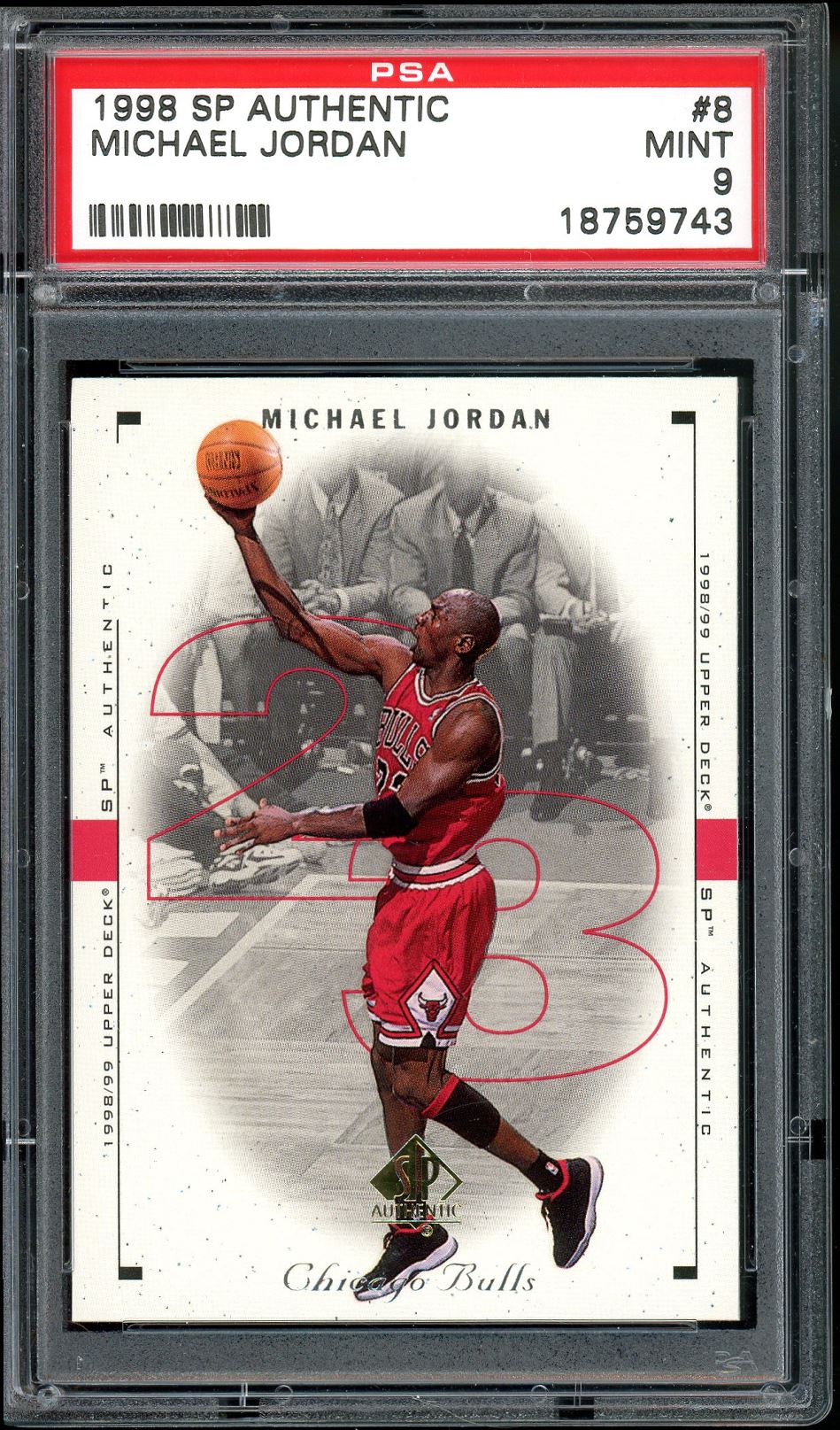 1998 SP Authentic #8 Michael Jordan Value null | Collectibles.com